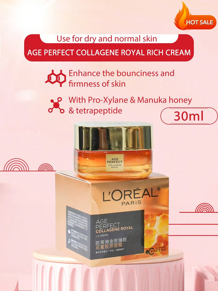 L'Oreal Paris Loreal[Mini]Age Perfect Collagene Royal Rich Cream 30ml – Iets van Alles by Hiertjie