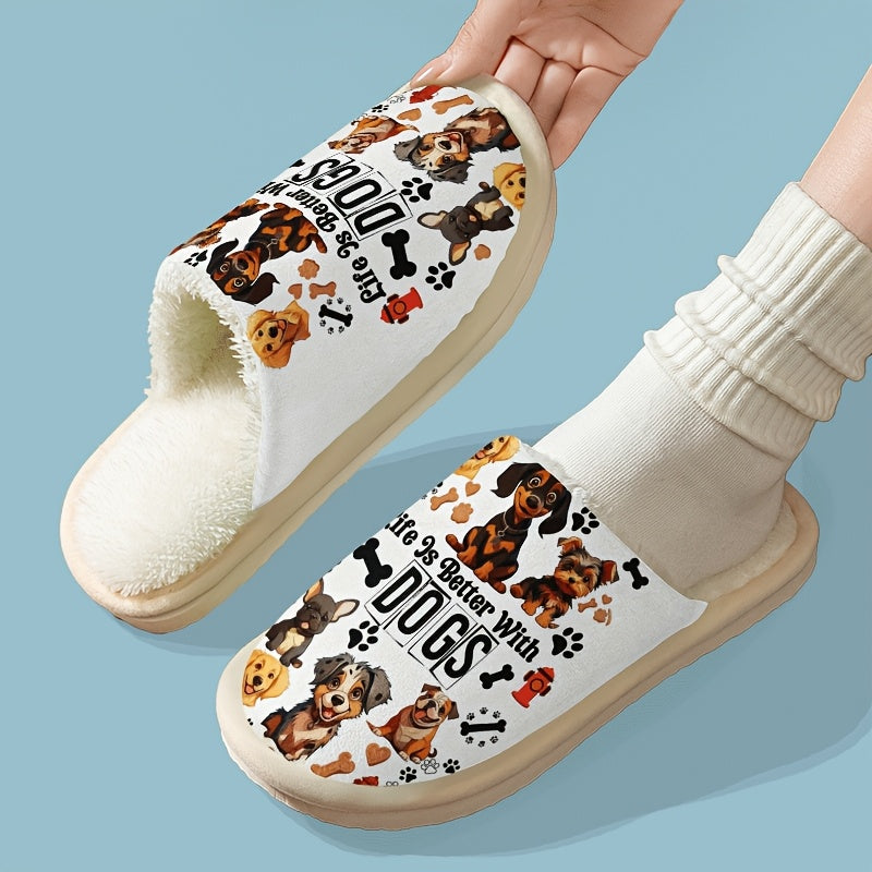 Men's & Beagle Dog Print Slippers – Iets van Alles by Hiertjie