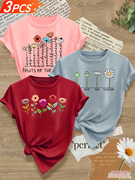 A Set of Three Matching Outfits for Sisters Featuring a Simple And Cle ...