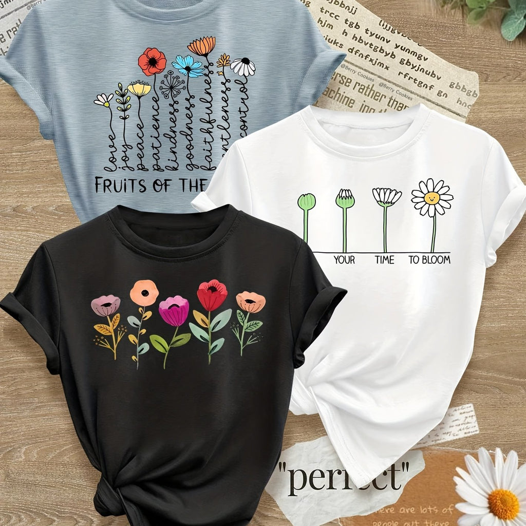 A Set of Three Matching Outfits for Sisters Featuring a Simple And Cle ...