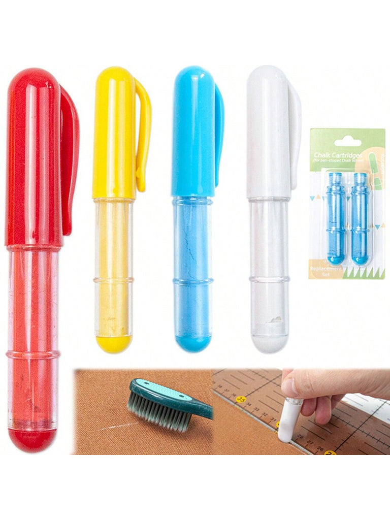 Fabric Chalk Erasable Fabric Pencils For Sewing Tailor Marking Clothin ...