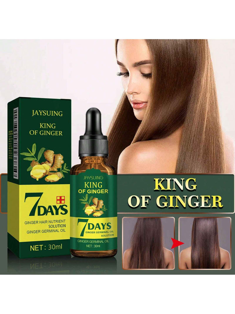 Ginger Hair Care Essential Oil - Refreshing, Nourishing Scalp, Strengt ...