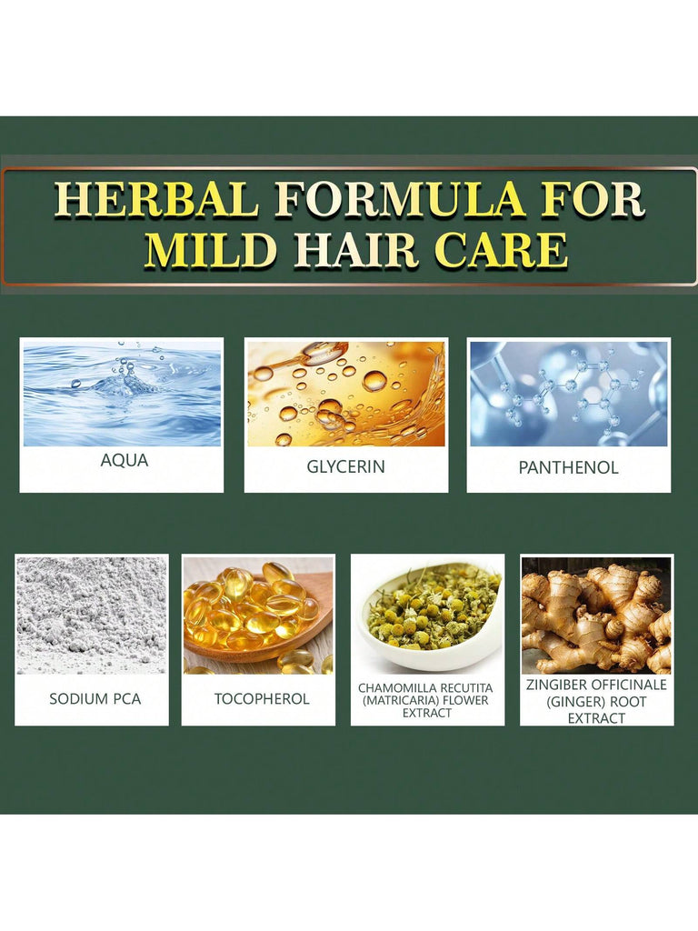 Ginger Hair Care Essential Oil - Refreshing, Nourishing Scalp, Strengt ...