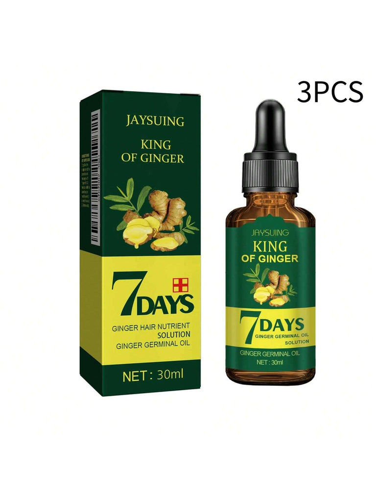 Ginger Hair Care Essential Oil - Refreshing, Nourishing Scalp, Strengt ...