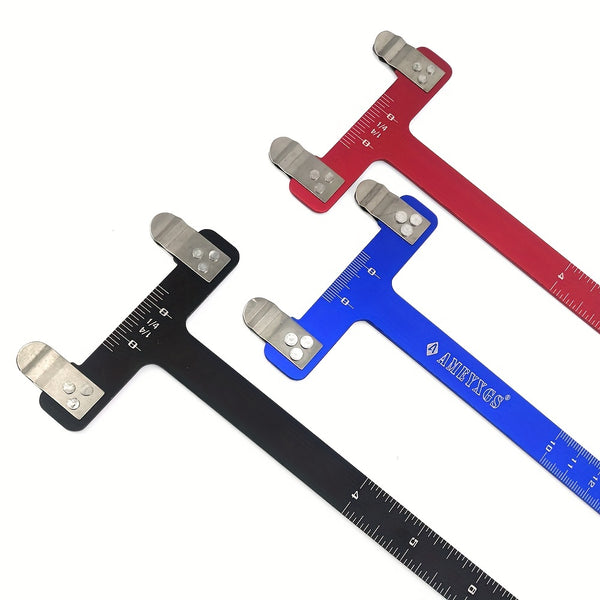 Archery Bow Square T Shape Bow Square Ruler Bowstring Measurement Tool ...