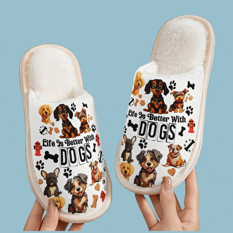 Men's & Beagle Dog Print Slippers – Iets van Alles by Hiertjie