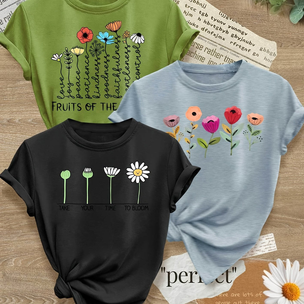 A Set of Three Matching Outfits for Sisters Featuring a Simple And Cle ...