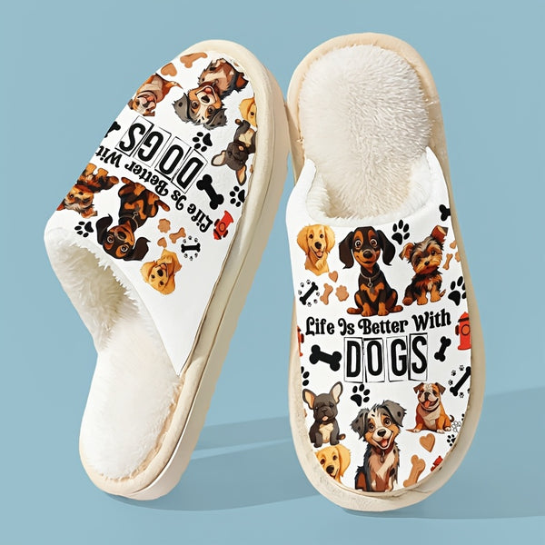 Men's & Beagle Dog Print Slippers – Iets van Alles by Hiertjie